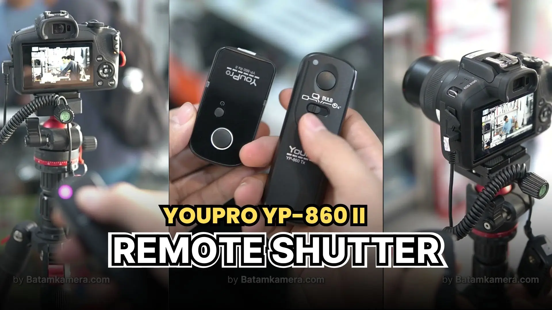 Remote Shutter Untuk Self Foto Studio - Youpro YP-860 II - Self Studio