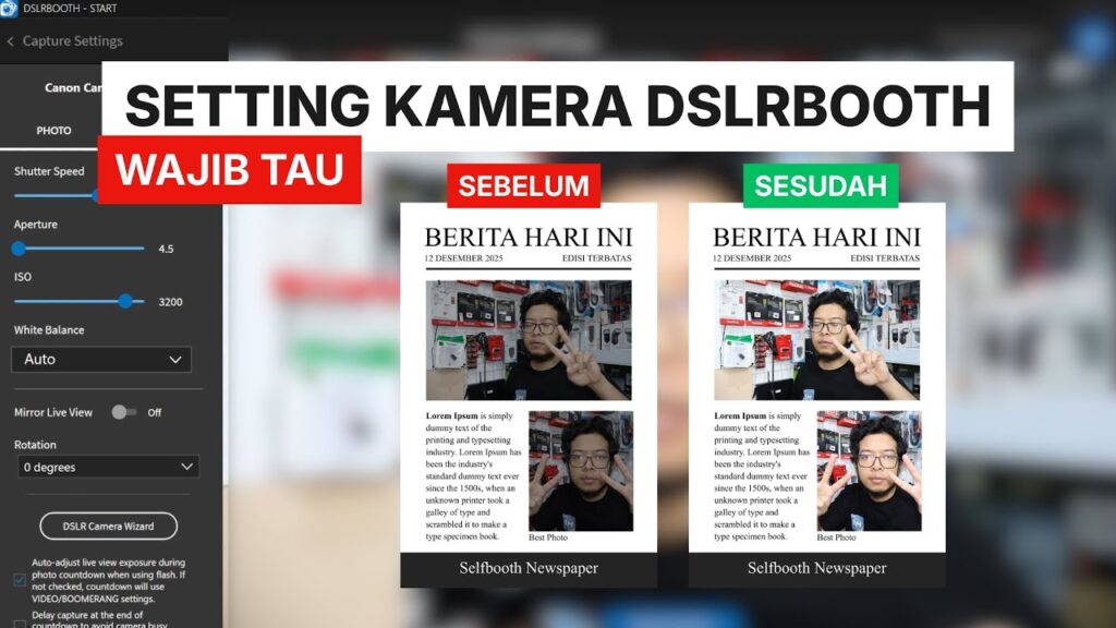 Cara Melihat File Hasil Aplikasi dslrBooth Photobooth - Self Studio